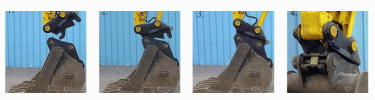 Hydraulic and Mechanical (Manual) Excavator Pin-to-Pin Quick Couplers ...